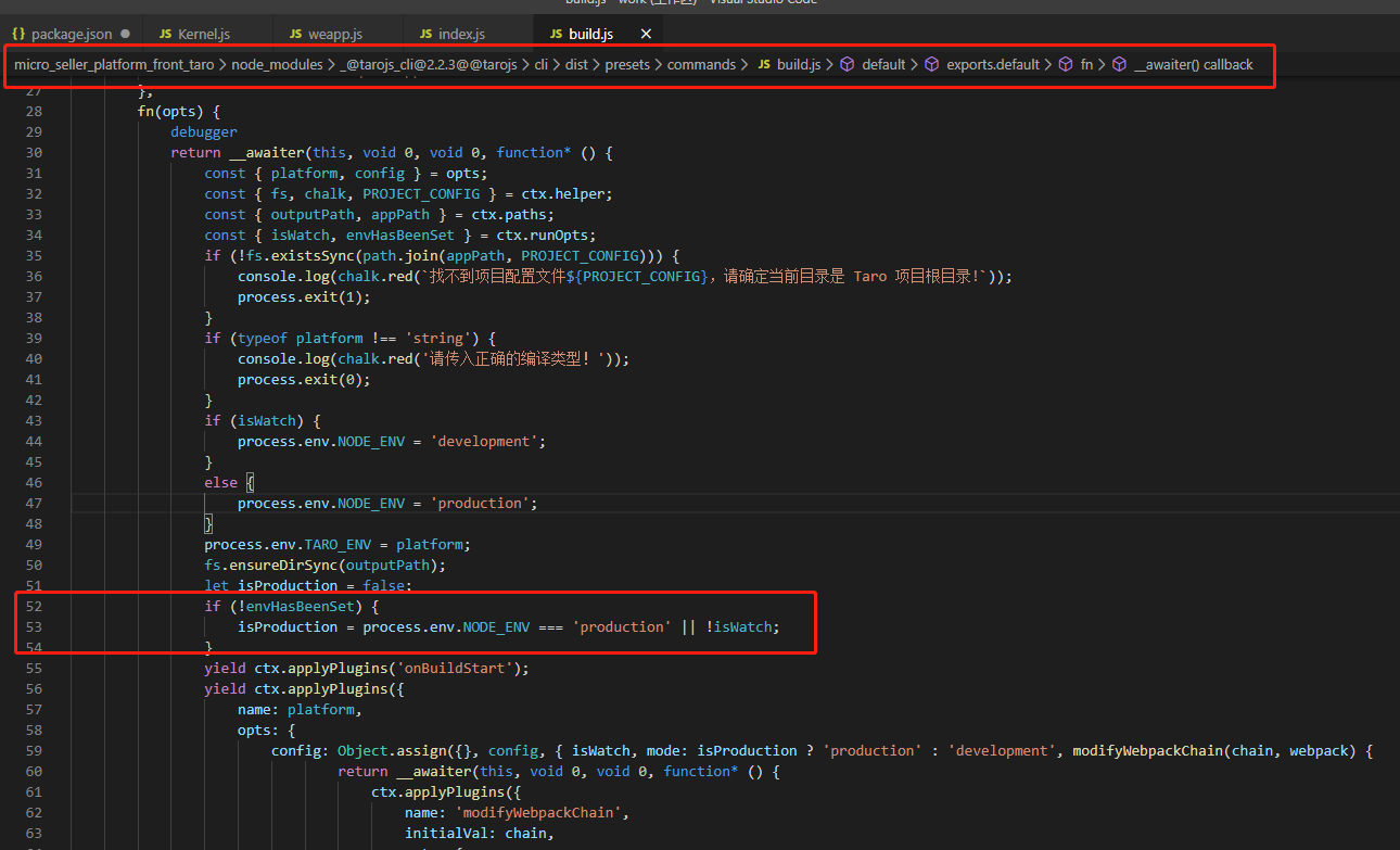 taro2.2.3,NODE_ENV=production watch模式下无法压缩 · Issue #6353 · NervJS/taro ...