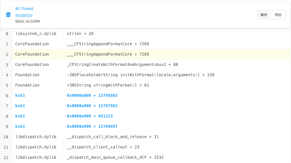 LOG_INFO 宏在特定字符串崩溃 · Issue #507 · Tencent/mars · GitHub