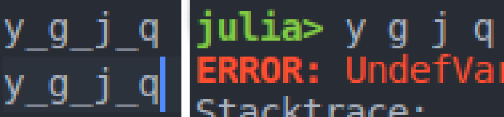 Missing underscores in REPL · Issue #509 · JunoLab/atom-julia-client · GitHub