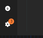 InfoBadge does not show in compact state when in NavigationView.PaneFooter without template ...