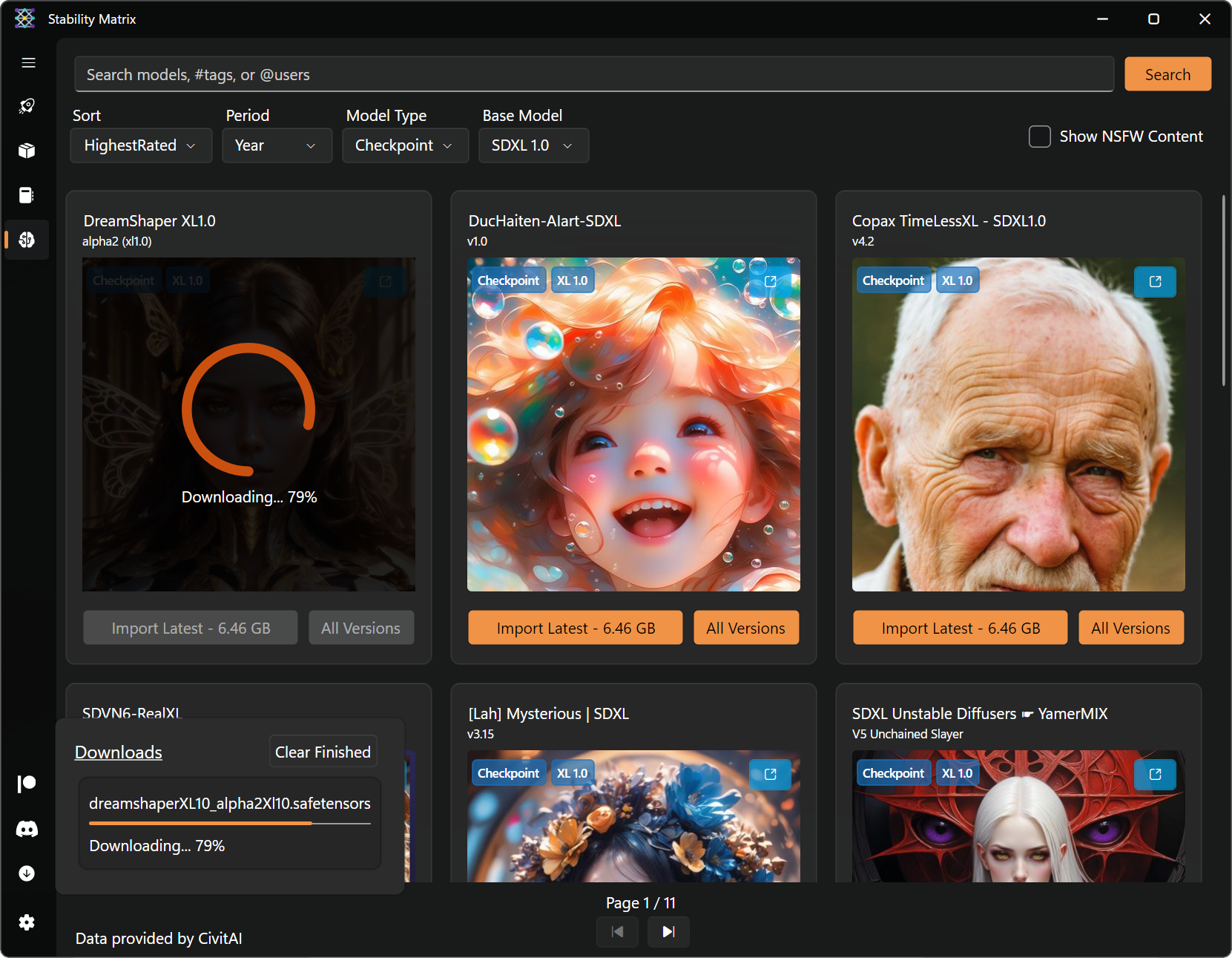 GitHub - LykosAI/StabilityMatrix: Multi-Platform Package Manager for Stable Diffusion