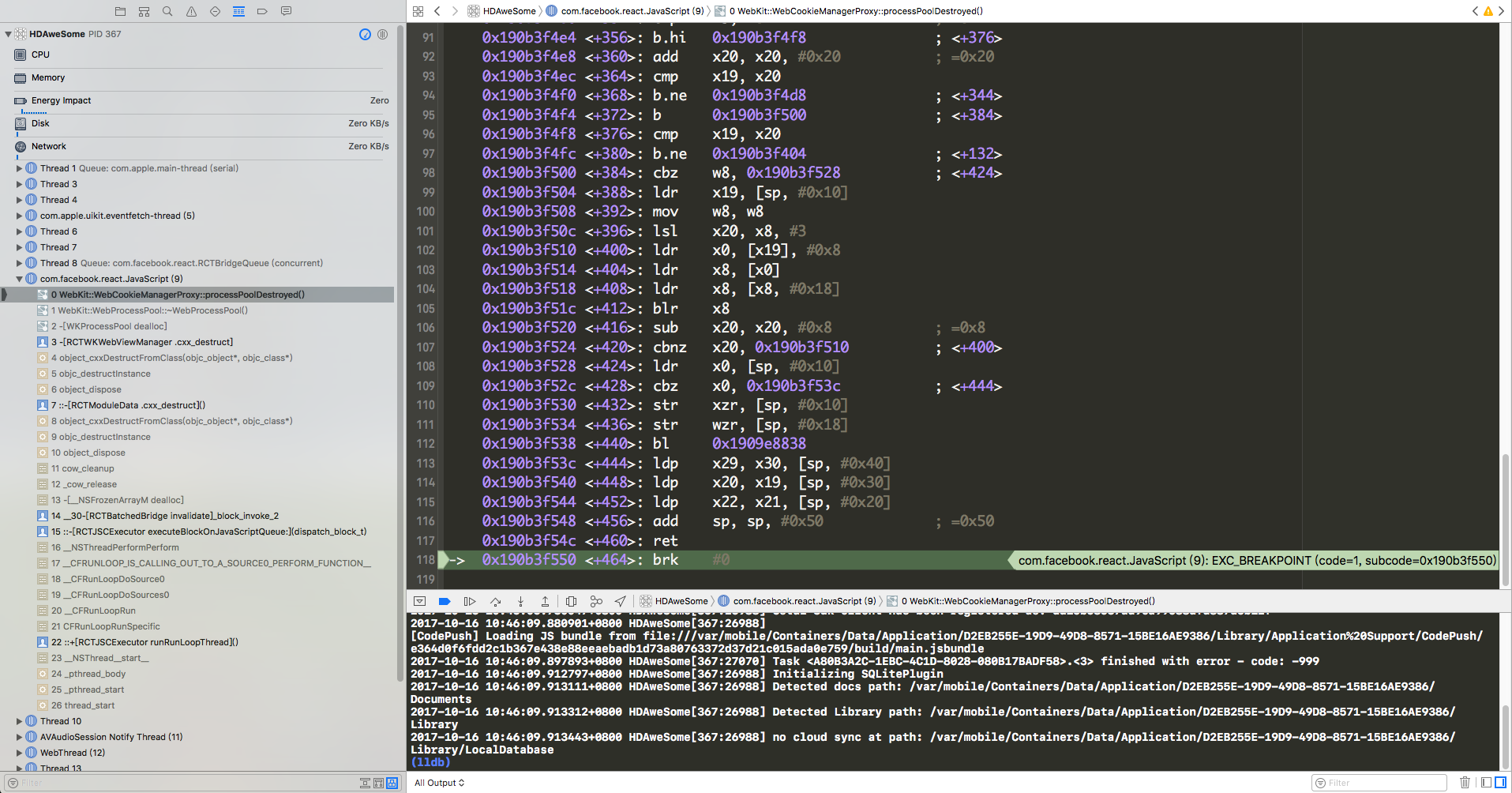 iOS 11.0.3 flash back · Issue #1045 · microsoft/react-native-code-push · GitHub