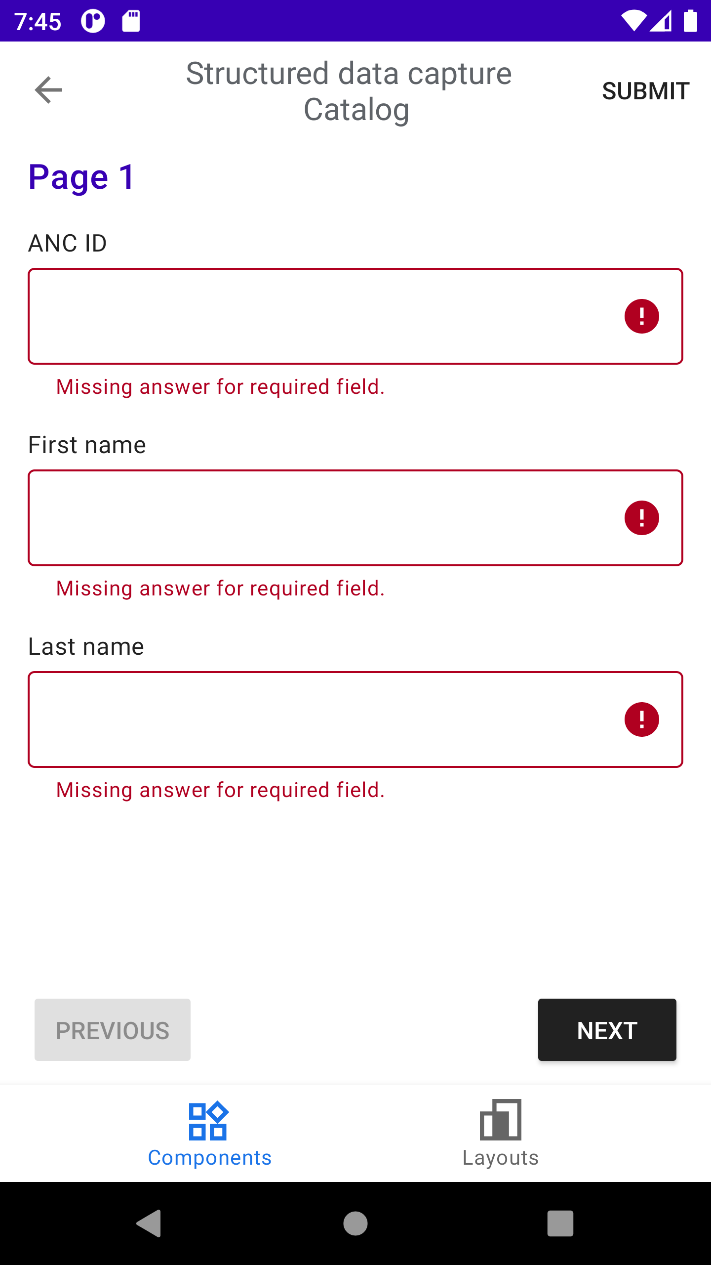 Data input widget always open if it's the first input of the page · Issue #973 · google/android ...