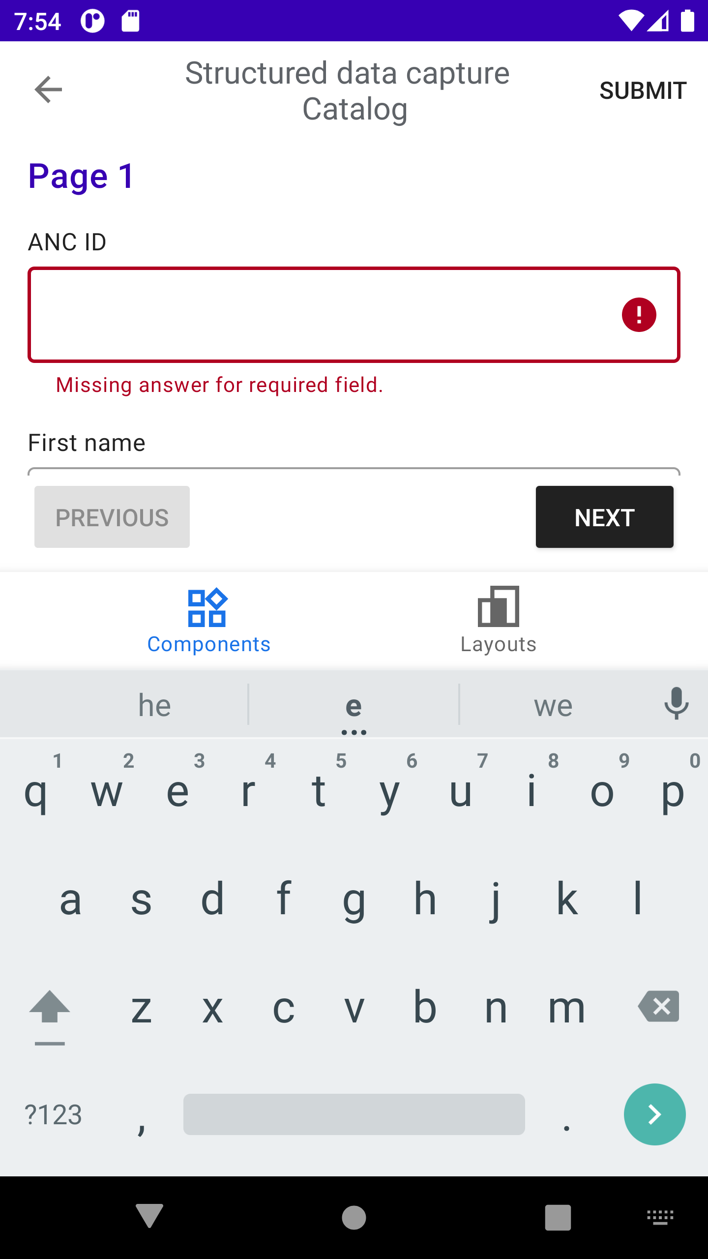 Data input widget always open if it's the first input of the page · Issue #973 · google/android ...
