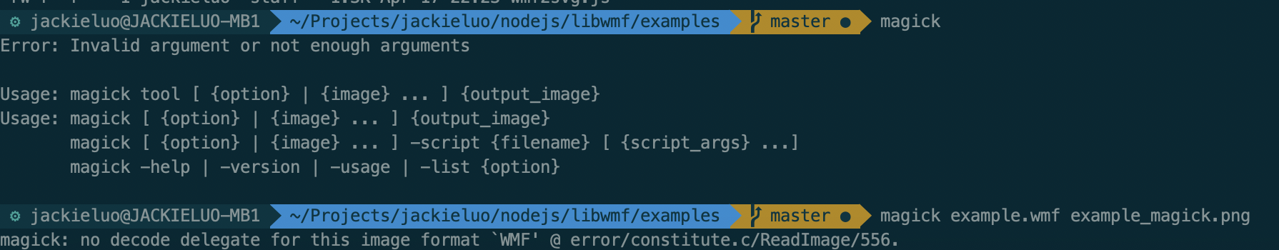 magick: no decode delegate for this image format `WMF' @ error/constitute.c/ReadImage/556 ...