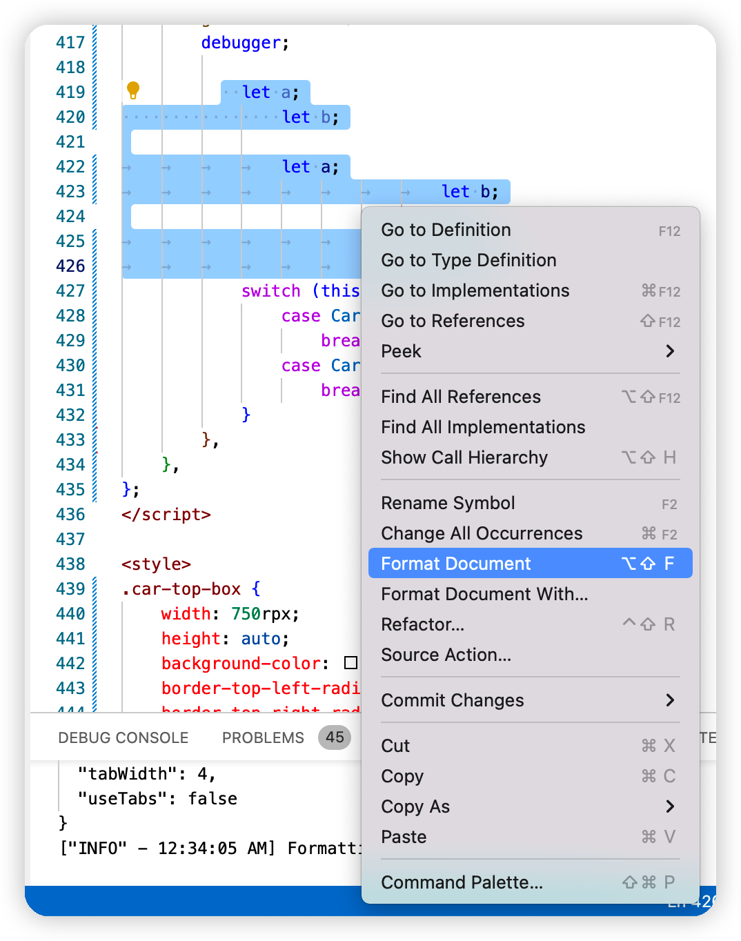volar does'n support Section format in vscode? · Issue #1370 · vuejs/language-tools · GitHub