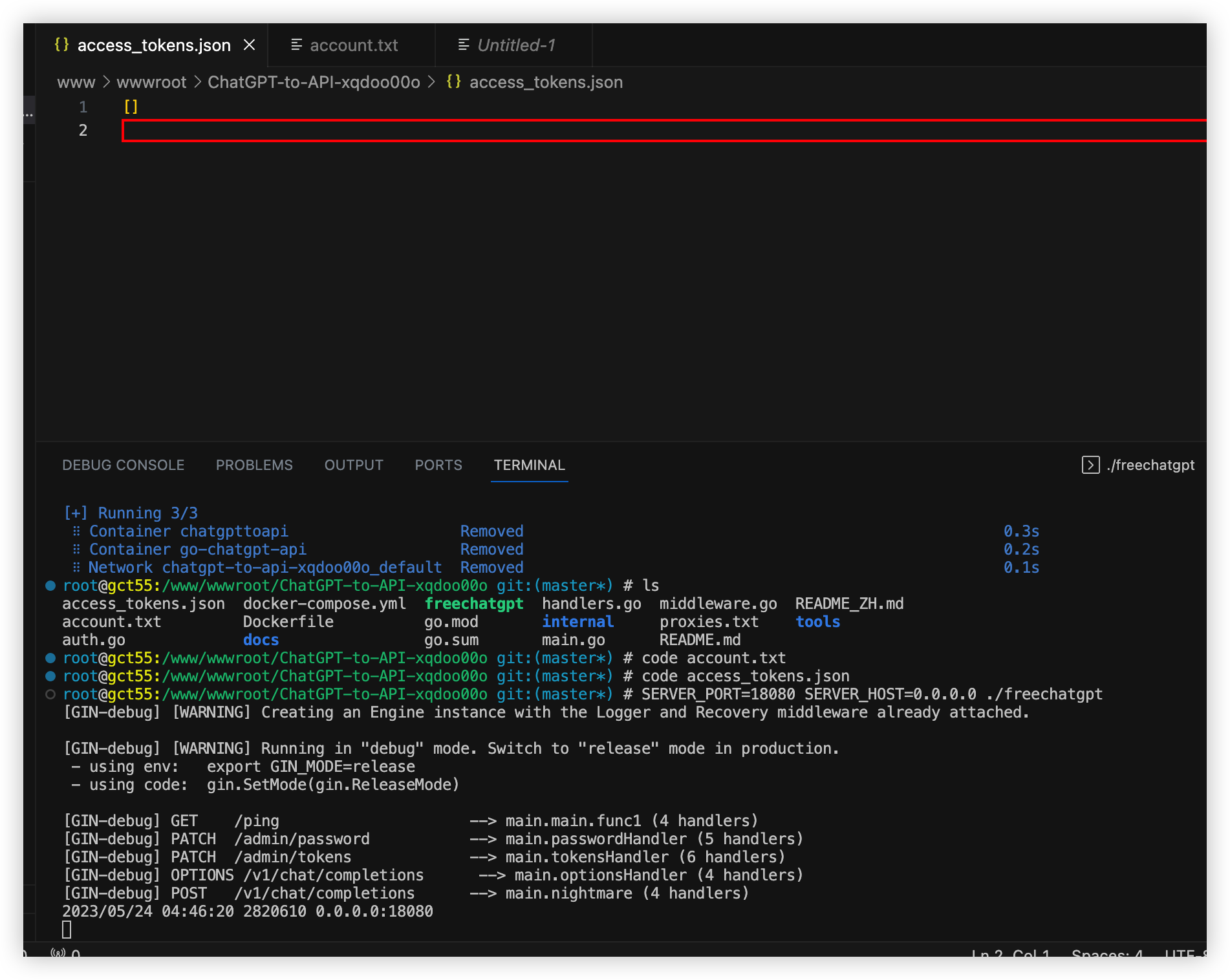 请教ChatGPT-to-API 如何生成 accessToken? · Issue #61 · xqdoo00o/chatgpt-web · GitHub