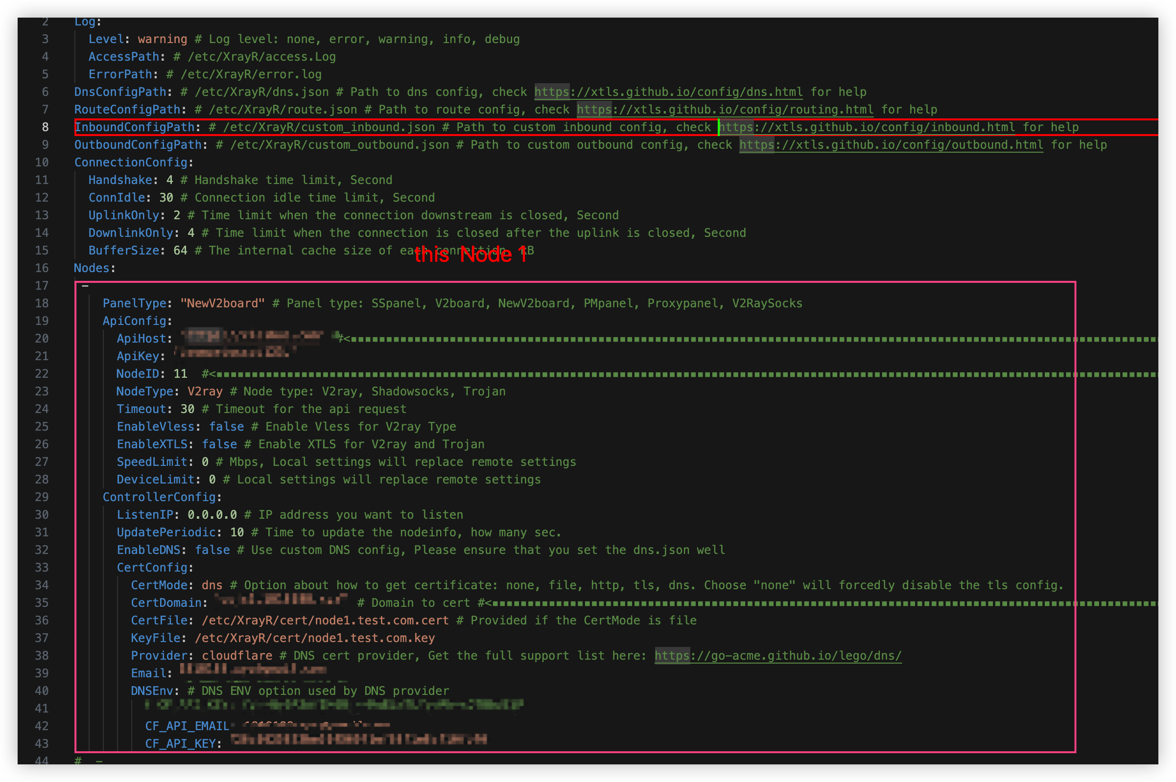 How to config different node outbound inbound and route · Issue #361 · XrayR-project/XrayR · GitHub