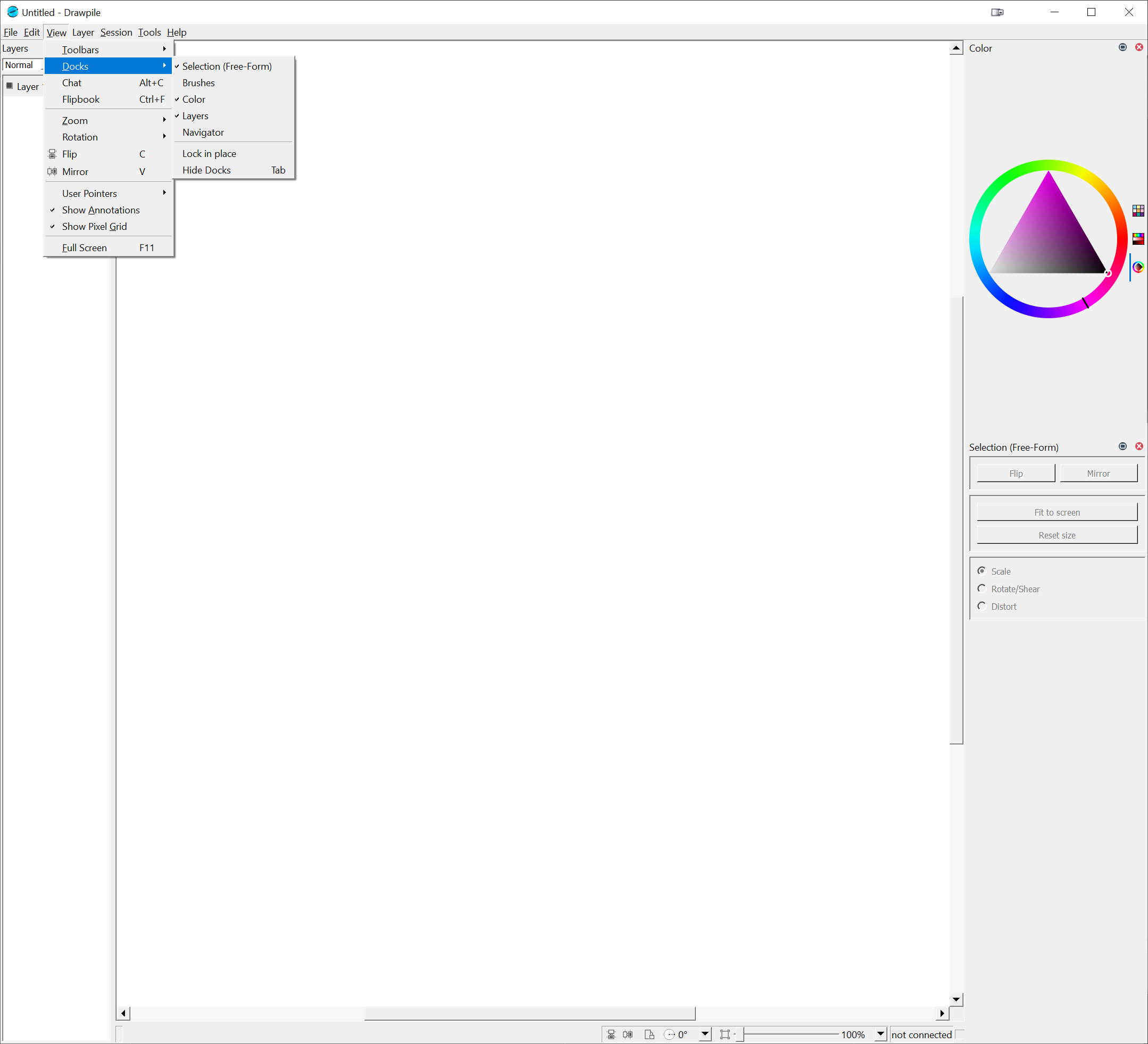 toolbars gone · Issue #1026 · drawpile/Drawpile · GitHub