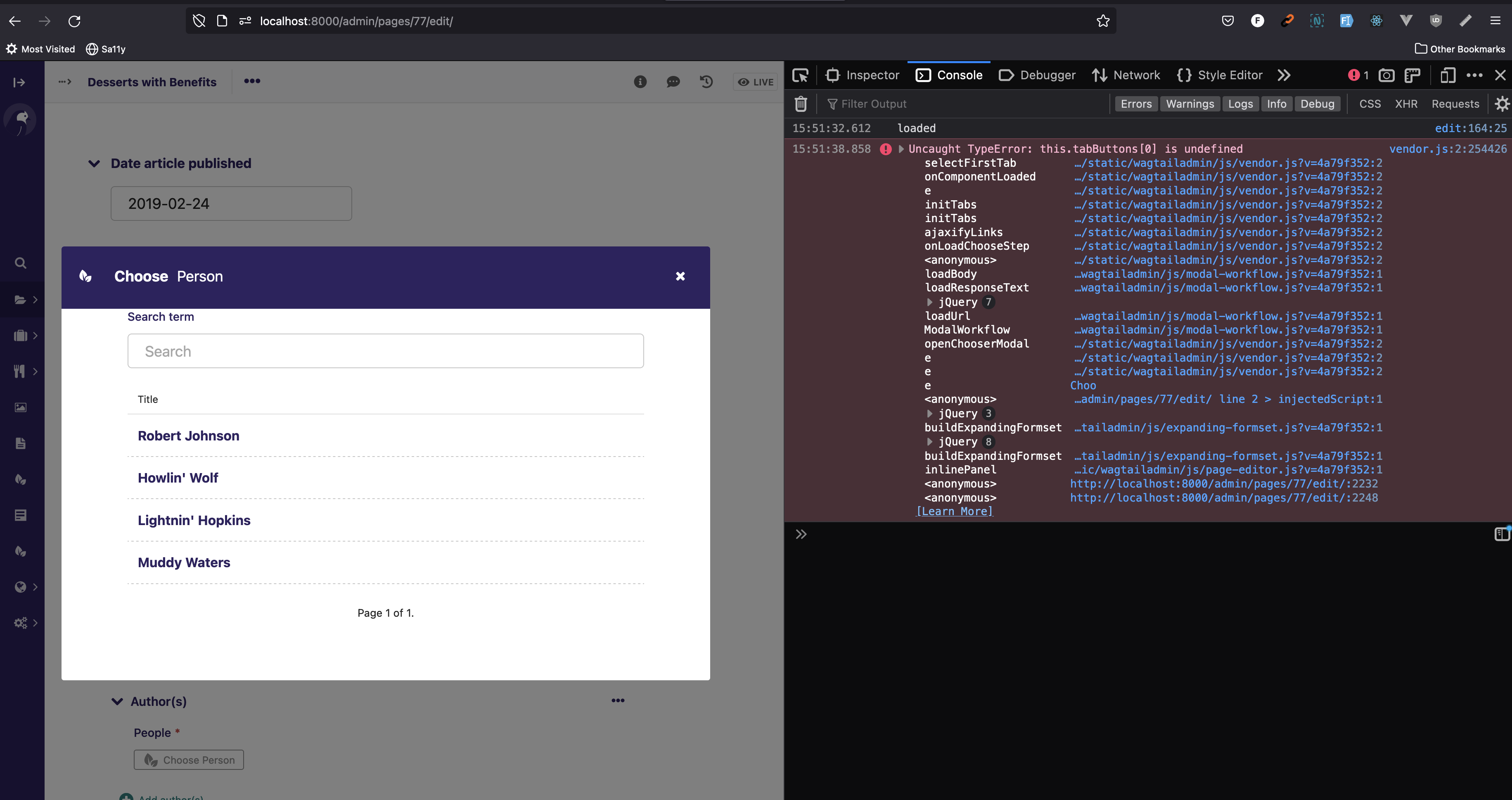 Chooser modals without tabs are missing top margin above search/filter forms · Issue #9130 ...