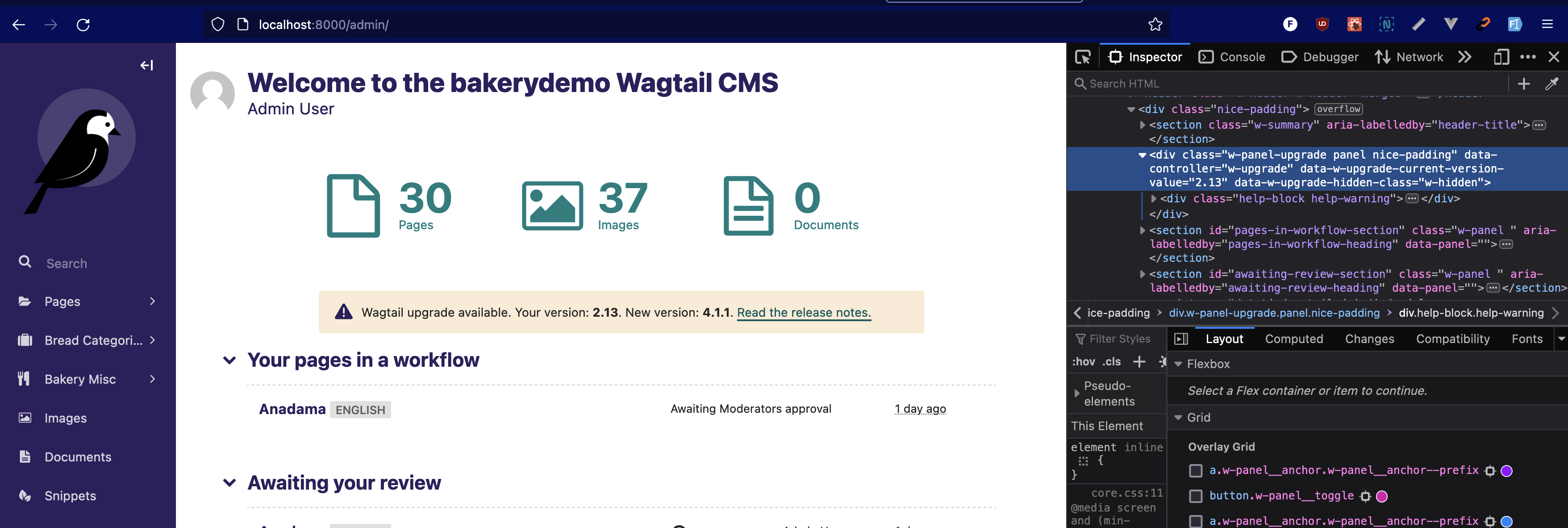 Upgrade notification stimulus by Lovelyfin00 · Pull Request #9801 · wagtail/wagtail · GitHub