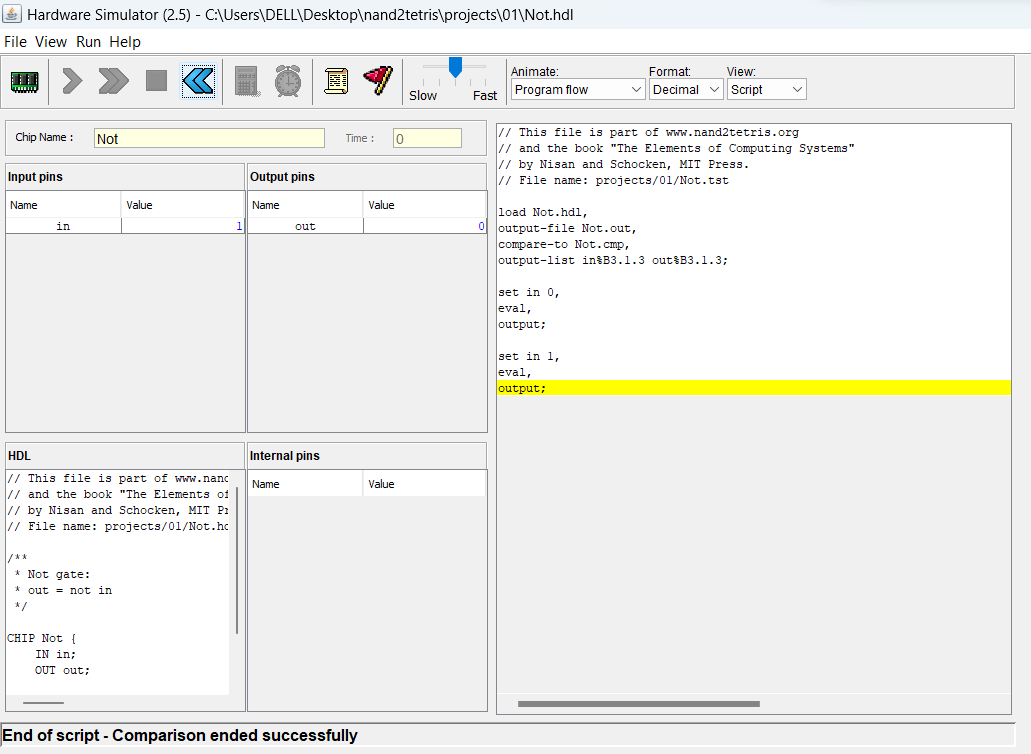 GitHub - AaryanPanda/nand2tetris-Project-1