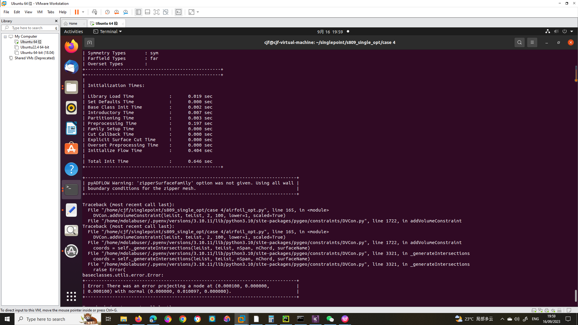 bugs when i run single point optimization airfoil_opt.py for S809 airfoil · Issue #109 · mdolab ...