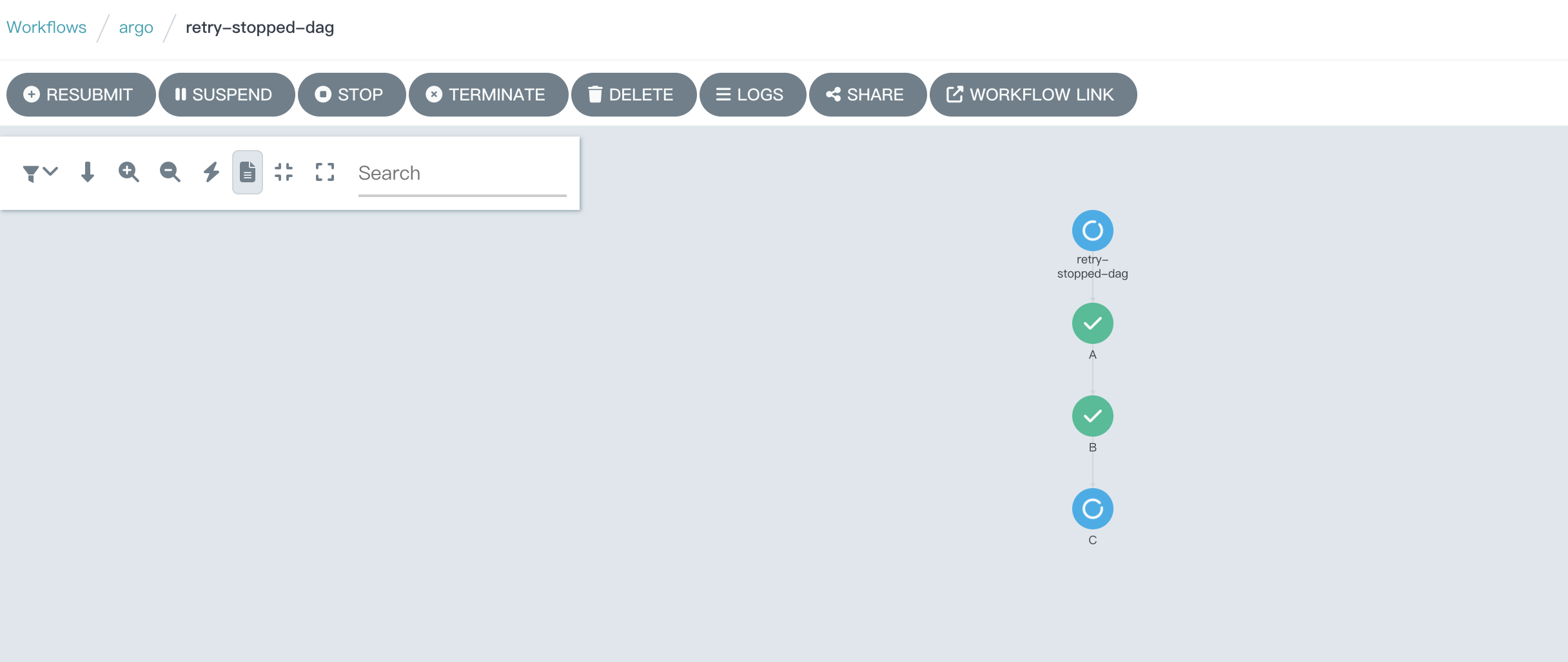 Retry a stopped workflow report Ancestor node not found · Issue #12156 · argoproj/argo-workflows ...