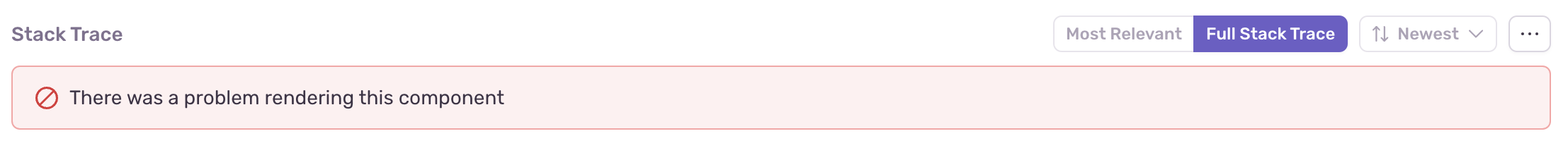 Problem Rendering Stack Trace In Sentry Ui · Issue 43662 · Getsentry