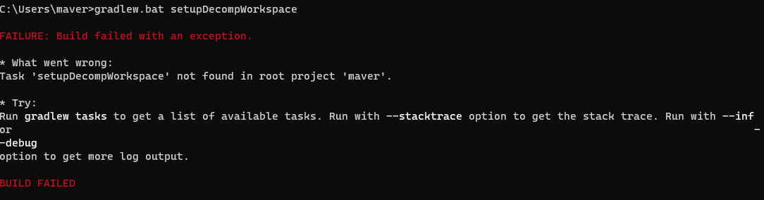 Setupdecompworkspace Not Working · Issue 932 · Minecraftforge Forgegradle · Github