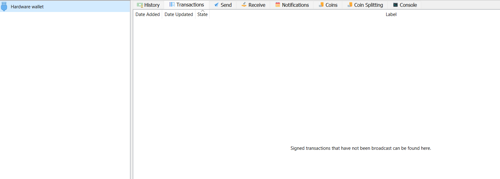 BSV not transferred out of ElectrumSV wallet (Type Hardware Wallet) · Issue #1126 · electrumsv ...