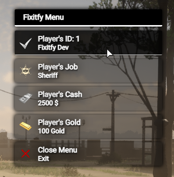 GitHub - Fixitfy/fx-menu: RedM Menu System