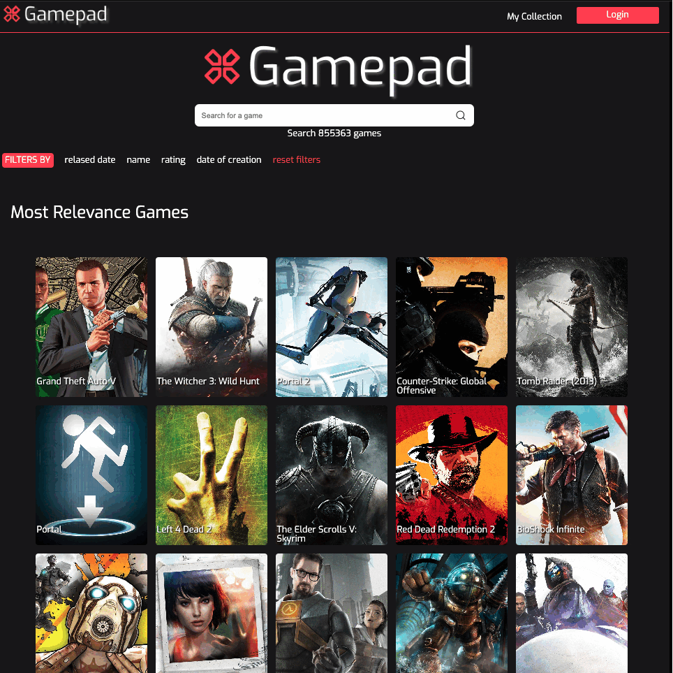 GitHub - CharlotteChartrou/gamepad-frontend