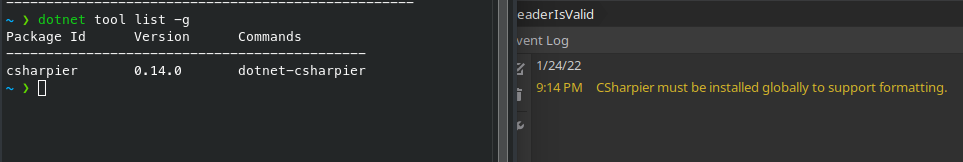Rider does not detect csharpier · Issue #571 · belav/csharpier · GitHub