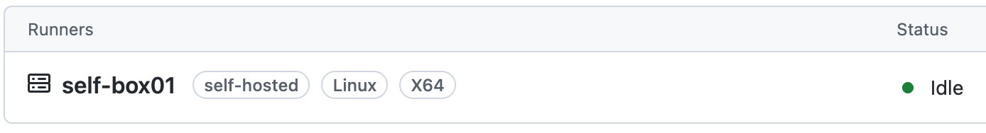 new self hosted runner doesn't work. "config.sh --check" failed because ...
