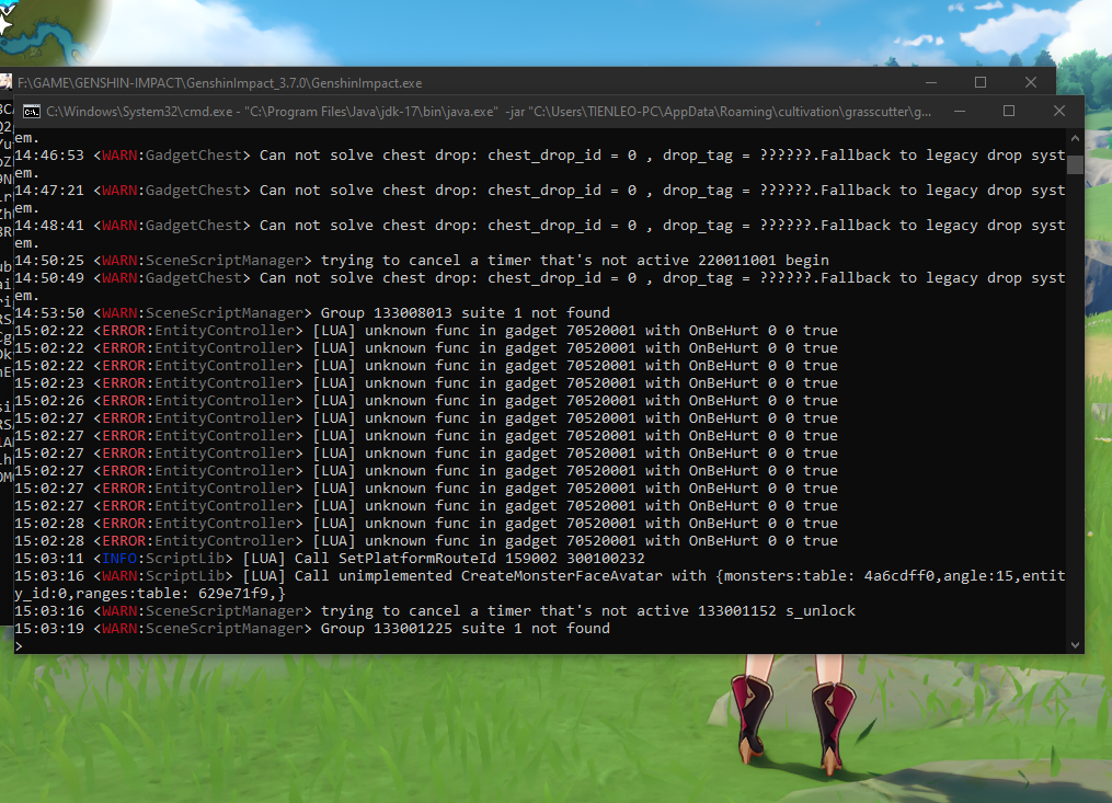 [Bug] i can'nt offer the Anemoculus to the statue · Issue #2267 ...