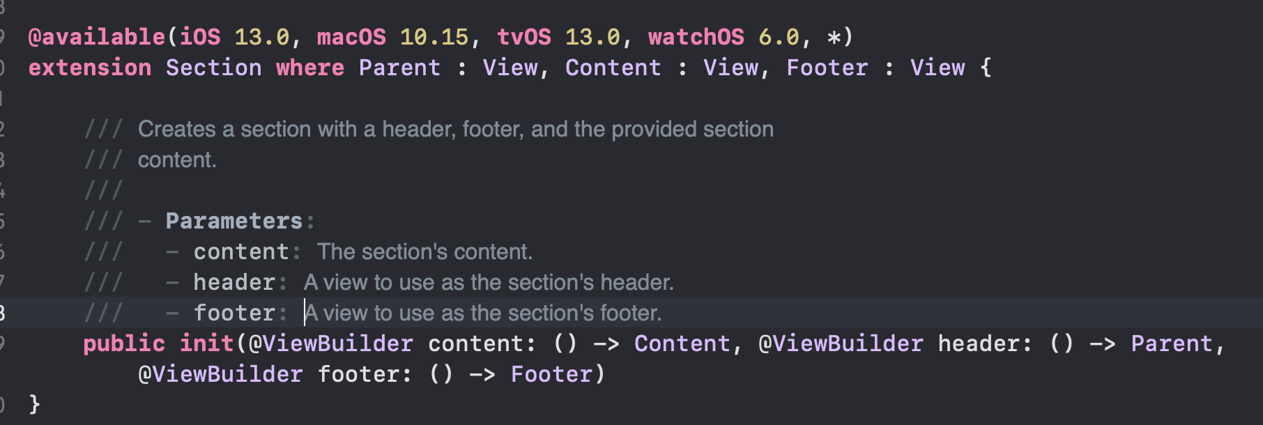 Error: Ambiguity when creating list sections · Issue #372 · SwiftUIX/SwiftUIX · GitHub