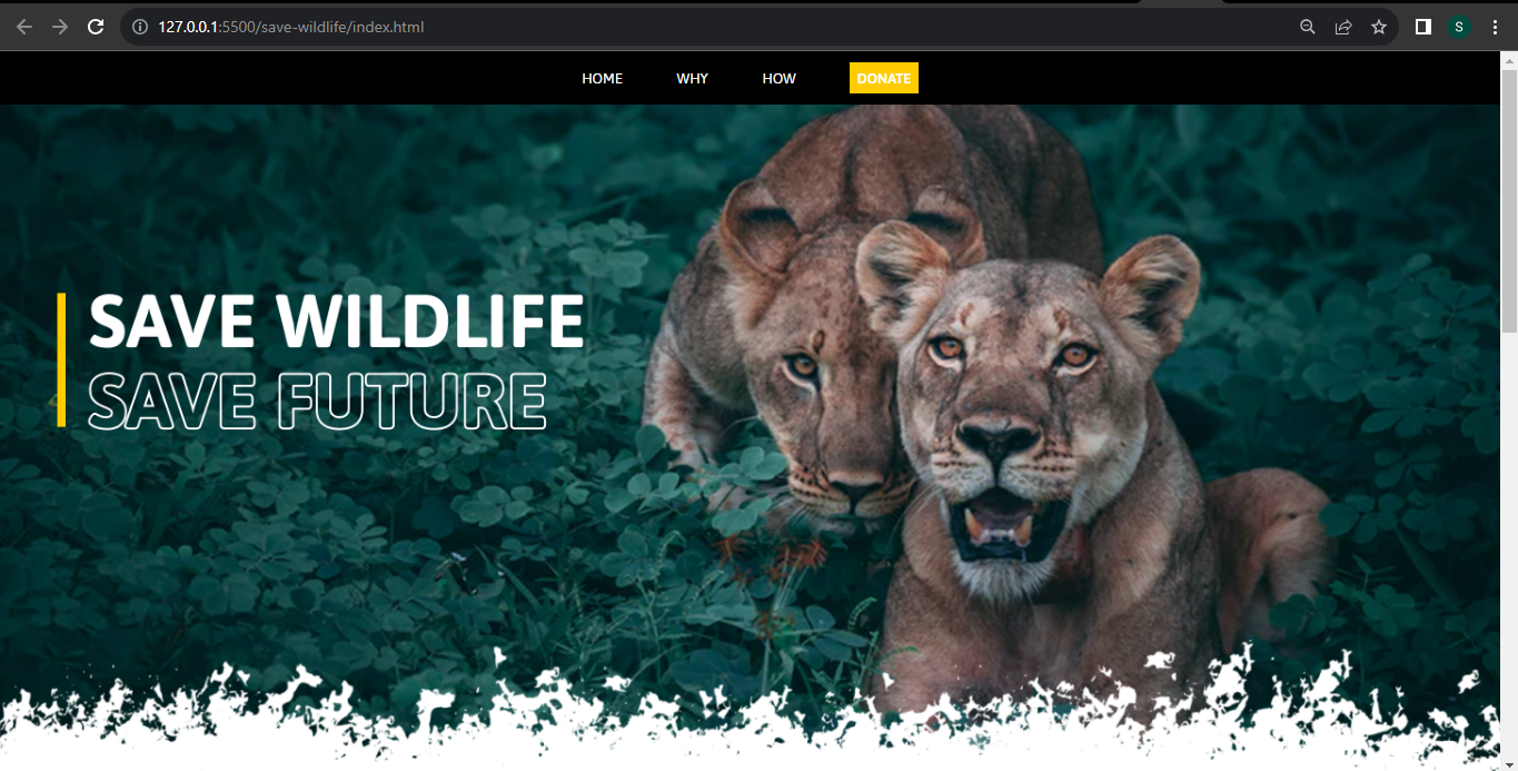 GitHub - AlexCFrost/save-wildlife: for flex Lab