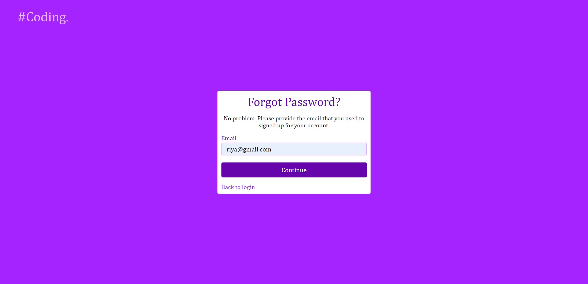 Github Dharshibalasubramaniyamuser Authentication System