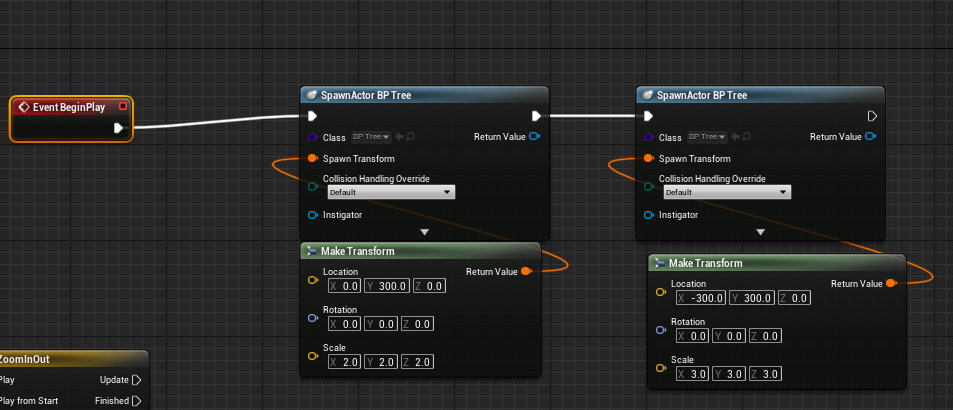 SpawnActor 时 scale 参数没效果 · Issue #329 · Tencent/UnLua · GitHub