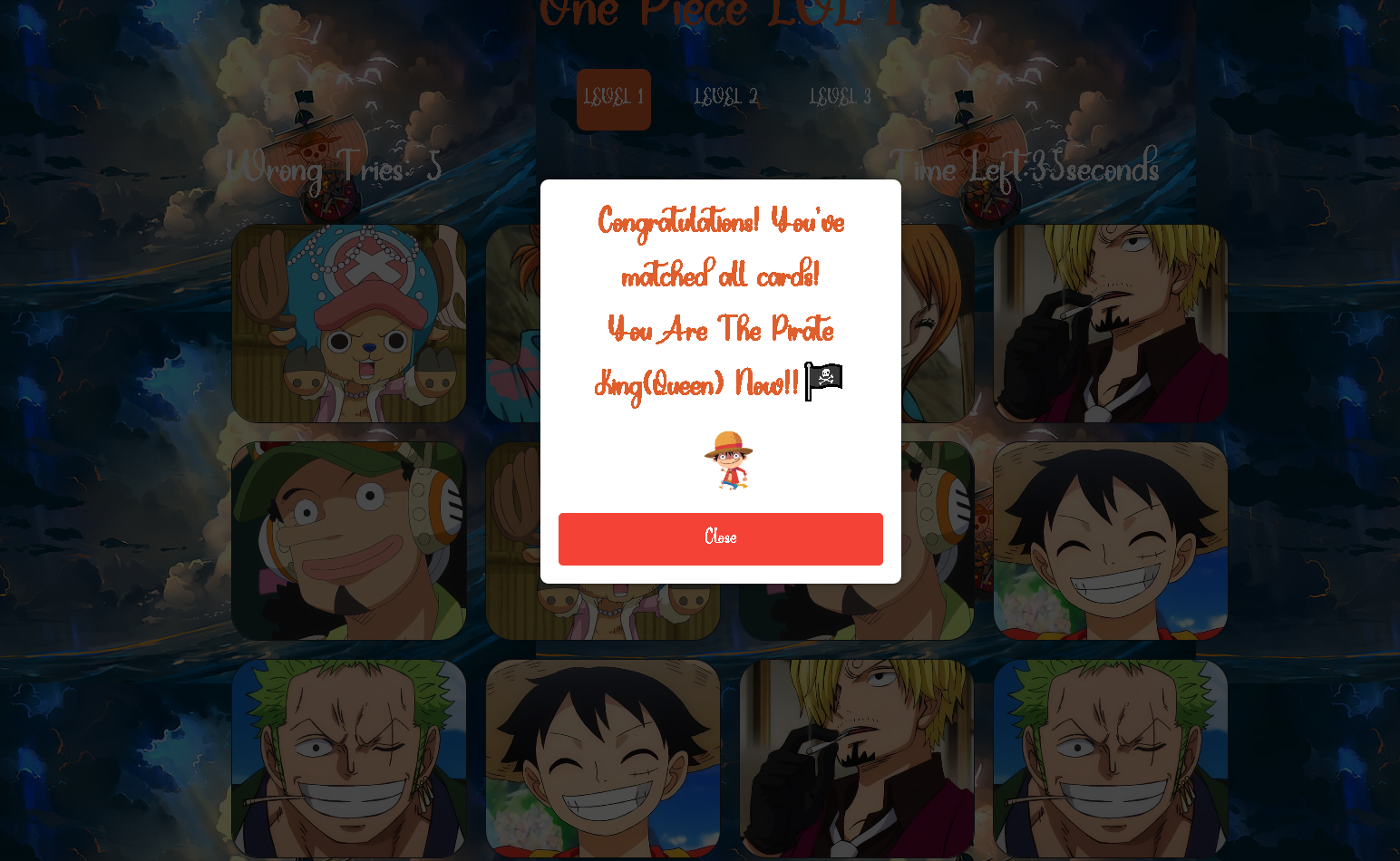 GitHub - Sidraa18/Memory-Game-Anime-Theme