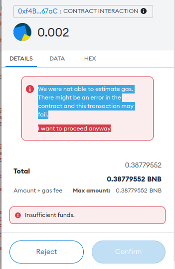 Bug Failing Transaction Wont Show Error Messages From Contract · Issue 14985 · Metamask 5316