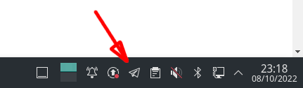 Tray icon randomly switches to dark on dark background, becoming almost ...