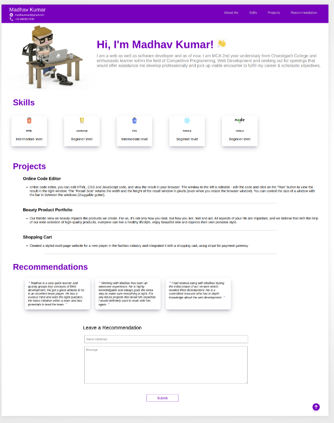 GitHub - 22mca20239/portfolio