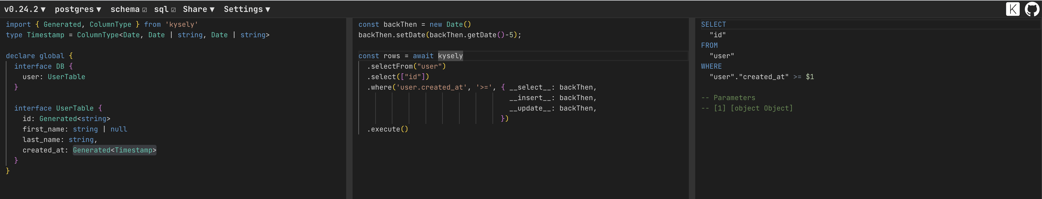 Querying on Generated columns does not type check. · Issue #452 ...