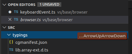 Neo keyboard layout: Arrow keys don't work in Explorer · Issue #97946 · microsoft/vscode · GitHub