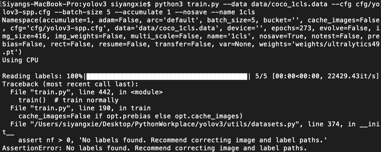 Recommend correcting image and label paths. · Issue #662 · ultralytics ...
