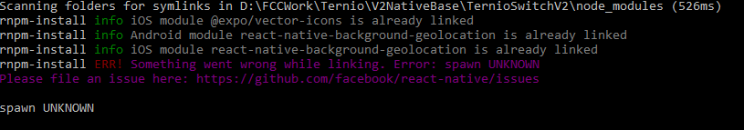 react-native link not working · Issue #411 · transistorsoft/react-native-background-geolocation ...