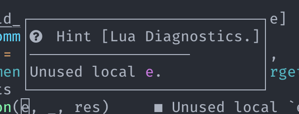Diagnostic float line doesn't extend the entire width all the time. · Issue #92 · nvimdev ...