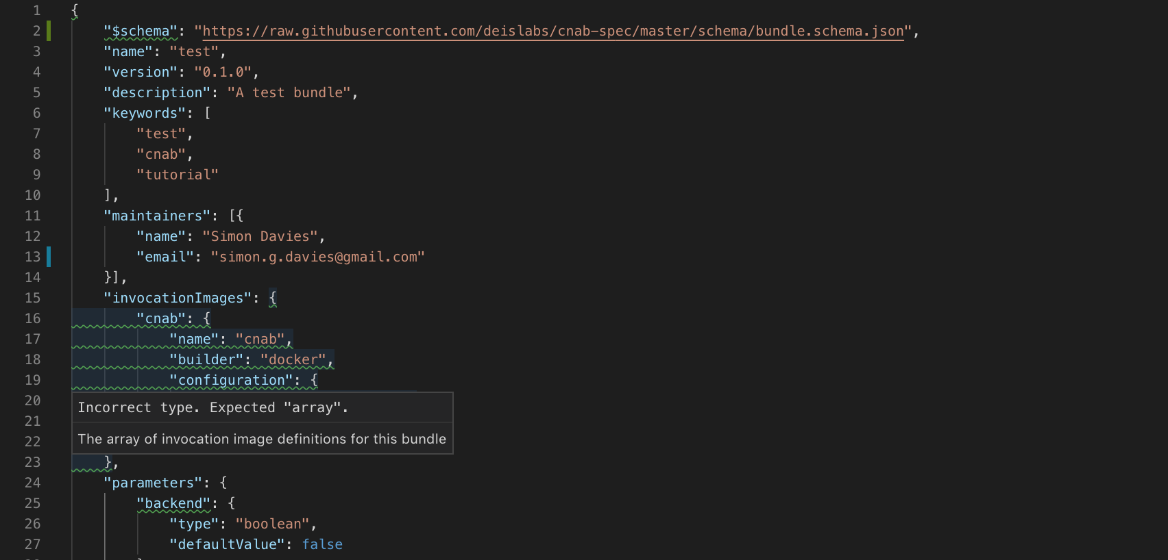 Discrepancy between spec and schema for schemaVersion · Issue #92 · cnabio/cnab-spec · GitHub