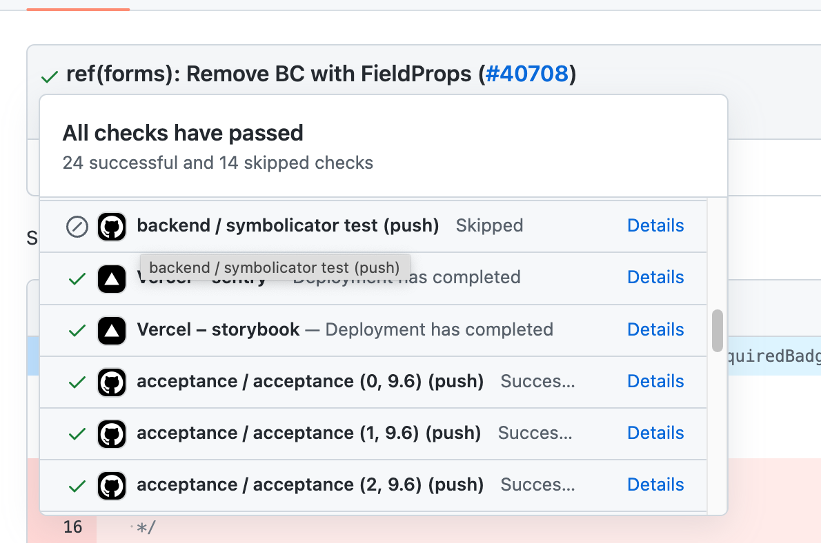 How To Get The List Of Statuses Shown For A Commit In The Github Ui · Community · Discussion