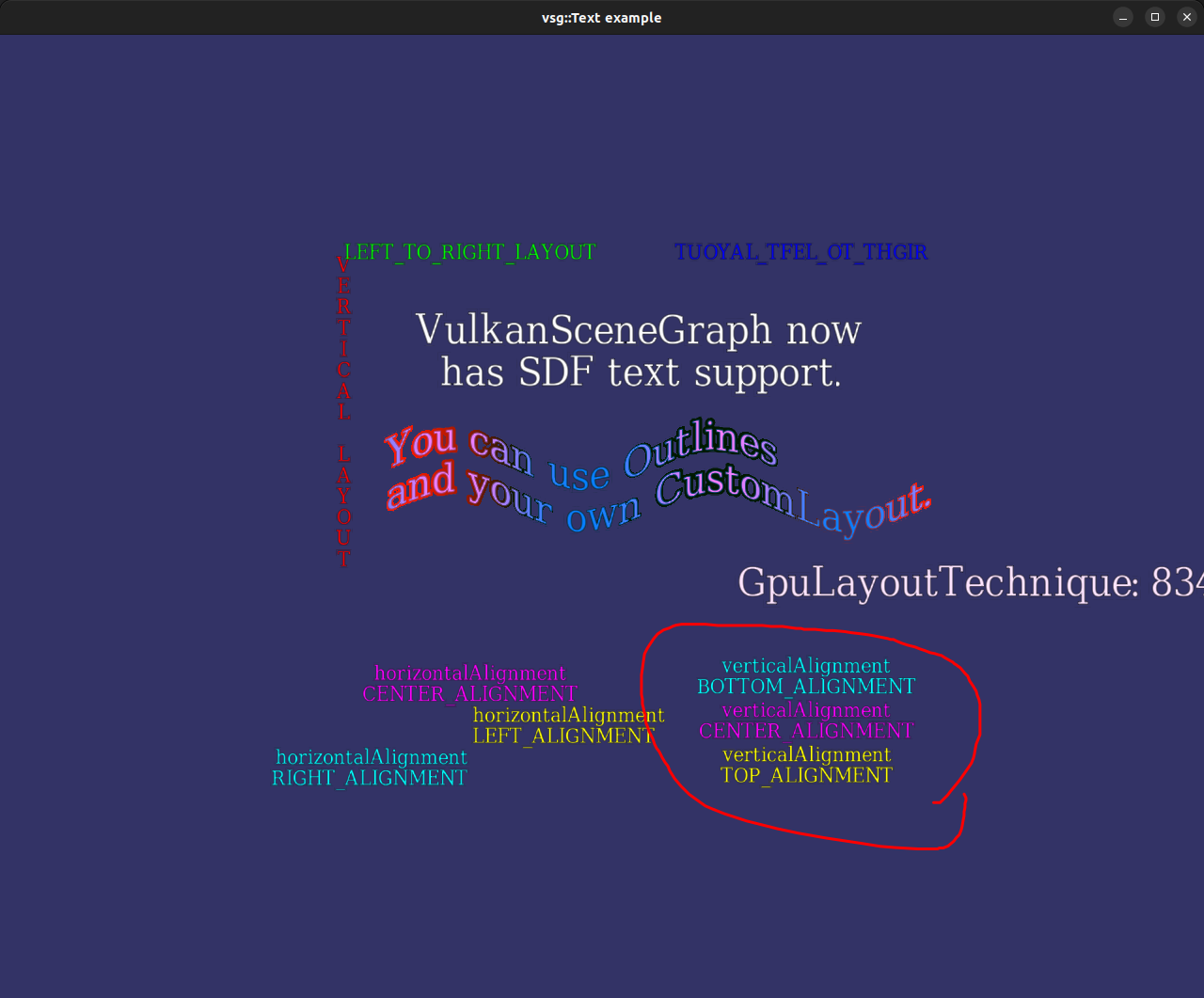 Setting Verticalalignment On Vsgtext Is Offsetting Depth · Issue 601 · Vsg Dev