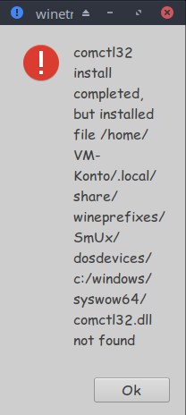 installing comctl32 does not work · Issue #1527 · Winetricks/winetricks · GitHub