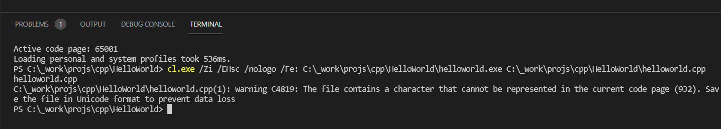 garbled character when building source · Issue #130098 · microsoft ...