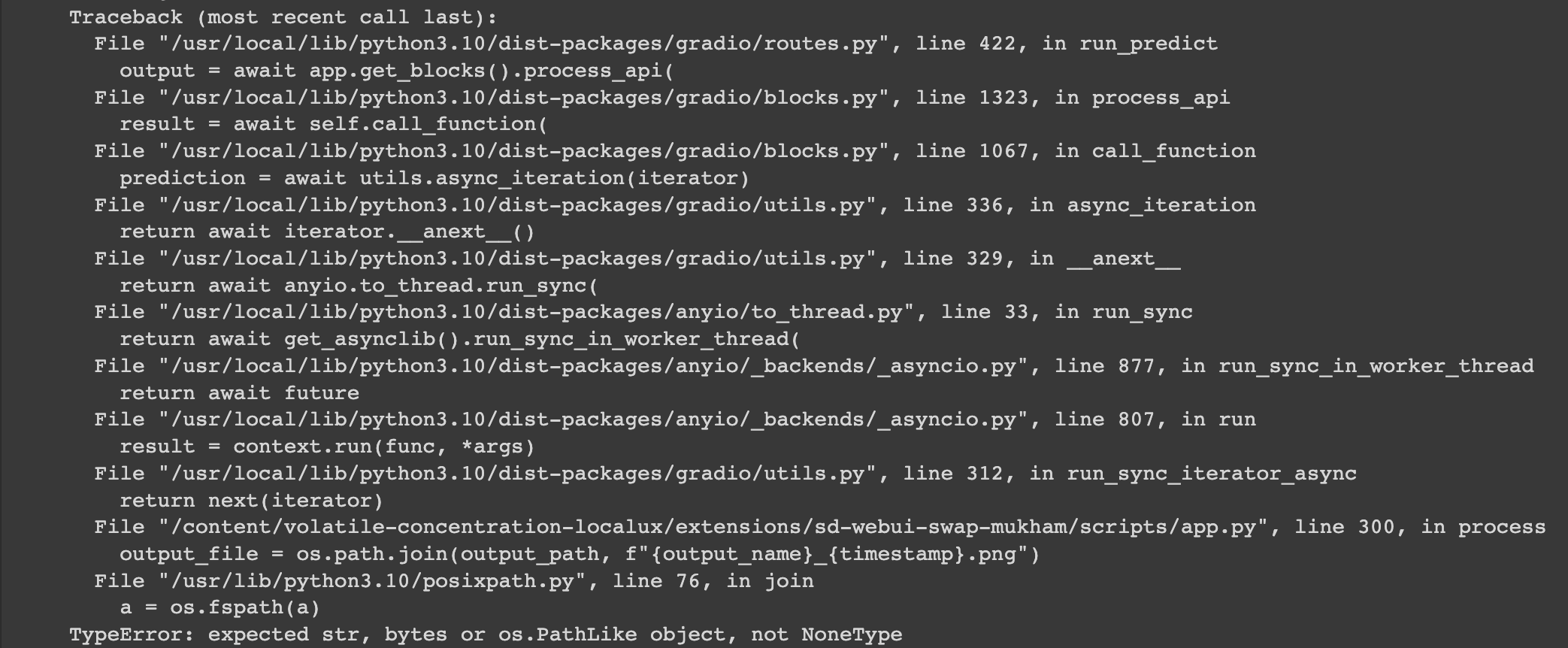 Typeerror Expected Str Bytes Or Os Pathlike Object Not Nonetype