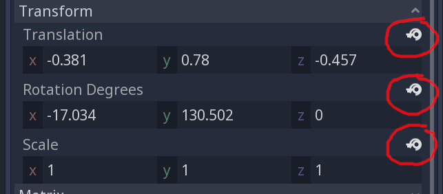 Key icon for animation and reset value icon overlap in inspector ...