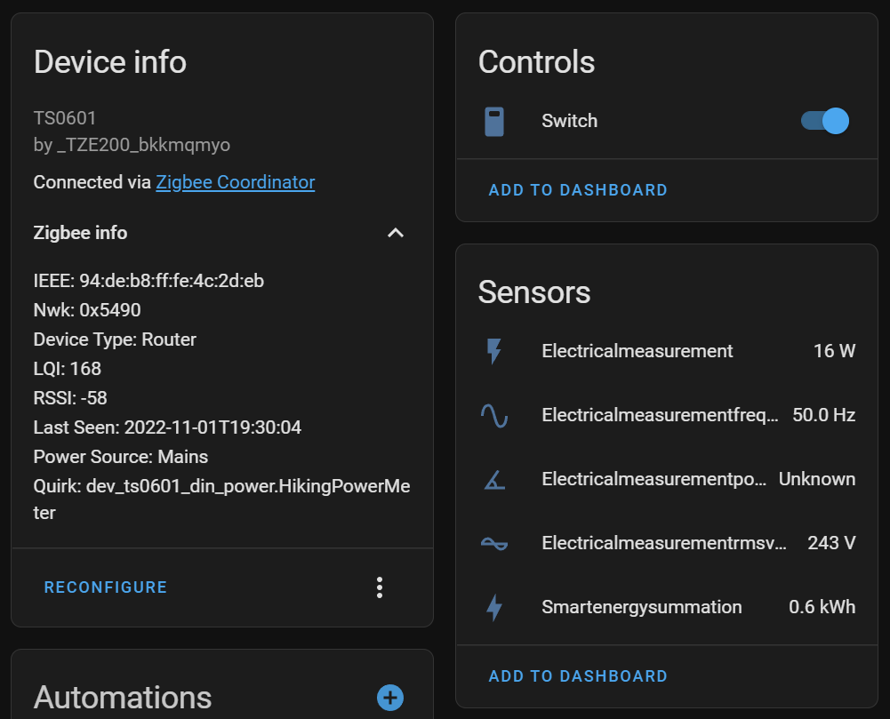 [Device Support Request] TS0601 - _TZE200_bkkmqmyo - Hiking DDS238-2 DIN Circuit Breaker with ...