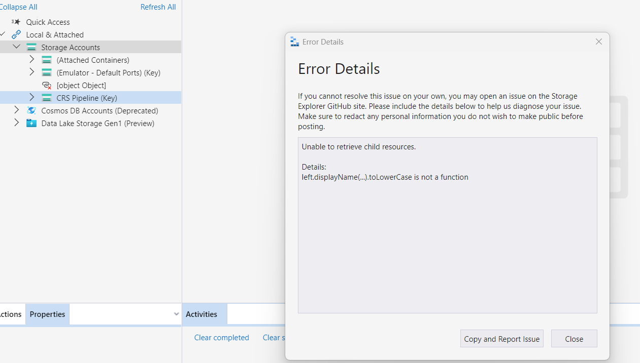 Azure error opening storage accounts · Issue #7073 · microsoft ...