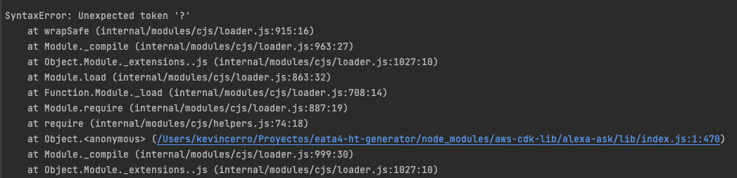 SyntaxError: Unexpected token '?' · Issue #234 · getlift/lift · GitHub