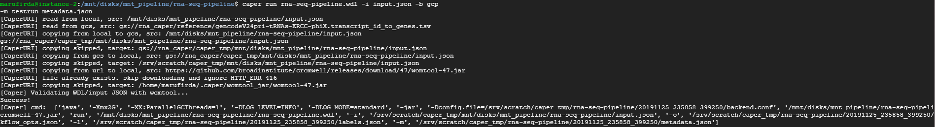 Error (Cromwell): Failed to run rna.align and rna.kallisto · Issue #50 · ENCODE-DCC/rna-seq ...
